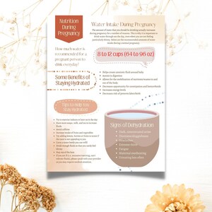 Nutrition During Pregnancy Bundle Printable PDF Handouts | Healthy ...