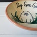Moonfire Pottery Dog Bowl Trinket Fruit Bowl Dish by Clare & Bill ...