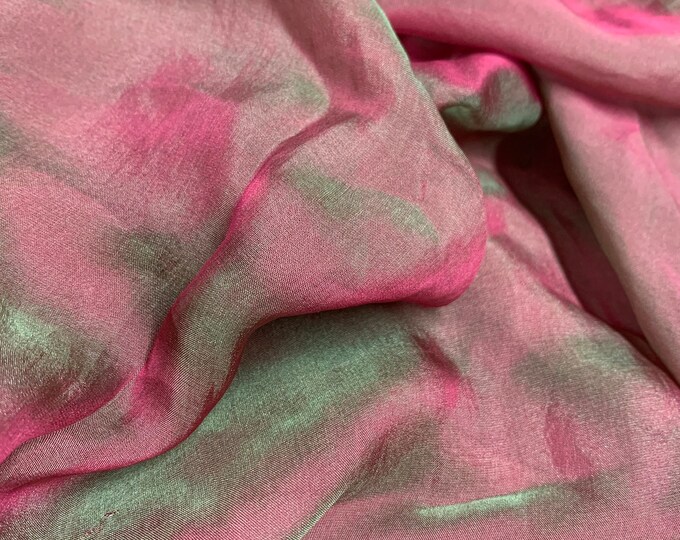 Iridescent Shot Silk Chiffon REMNANT Bundle - Etsy
