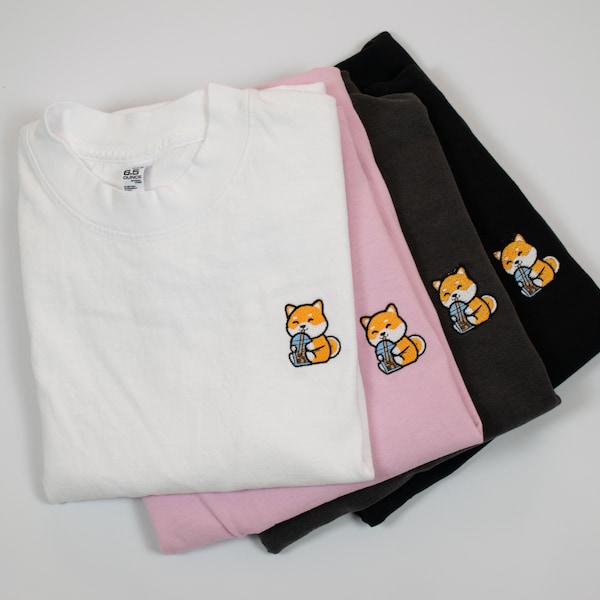 Embroidered Tee - Etsy