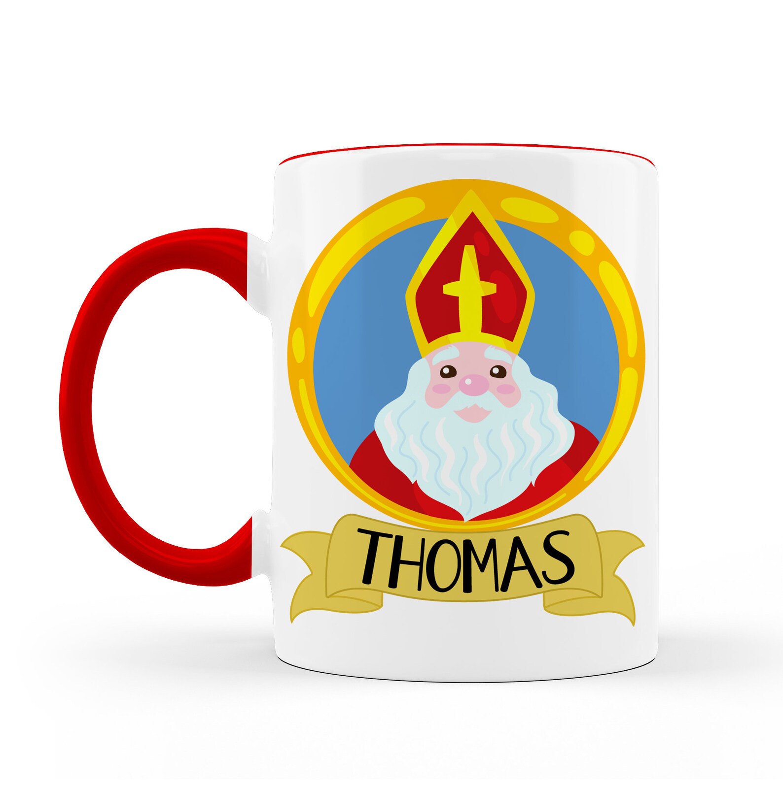 Sinterklaas Mok Met Naam Sinterklaas Mug With Name - Etsy