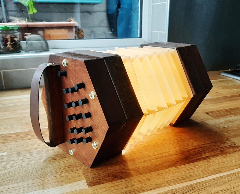 Peoples Concertina Lamp - Etsy