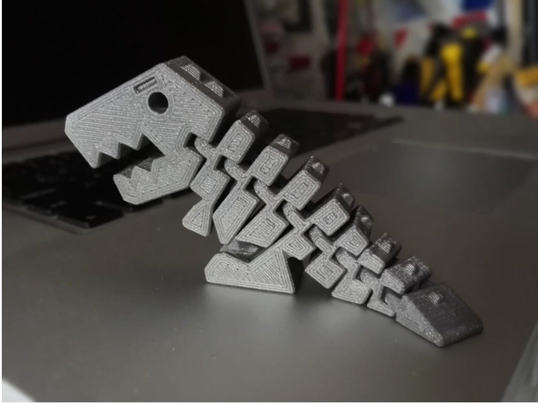 STL FILES: Flexi Rex With Stronger Links - Etsy
