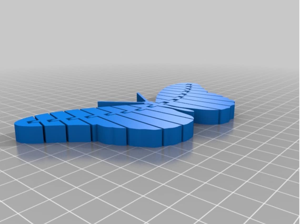 STL FILES: Articulated Butterfly - Etsy