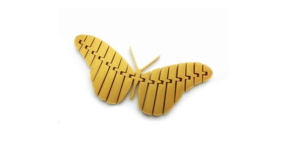 STL FILES: Articulated Butterfly - Etsy