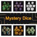 Natural Amethyst Dice Set| Gemstone D20 D&D Dice Set| Dungeons and ...