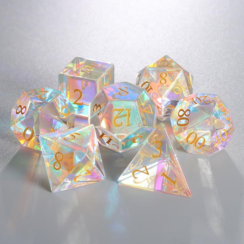 Glass 6d Dice - Etsy