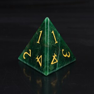 Natural African Jade Dnd Dice Set| Gemstone D20 Dice Set| Dungeons and ...