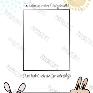 40 Portfolio Vorlagen zu Ostern für Kita & Krippe! - Etsy.de