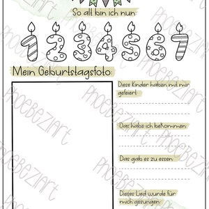 35 Portfolio Vorlagen zum Geburtstag! - Etsy.de