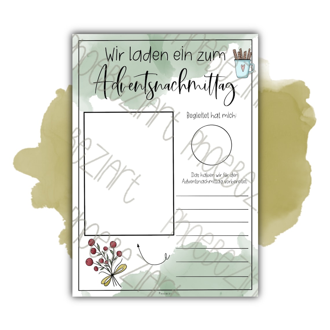 32 Portfolio Vorlagen zum Advent! Kita, Krippe & Tagespflege - Etsy.de