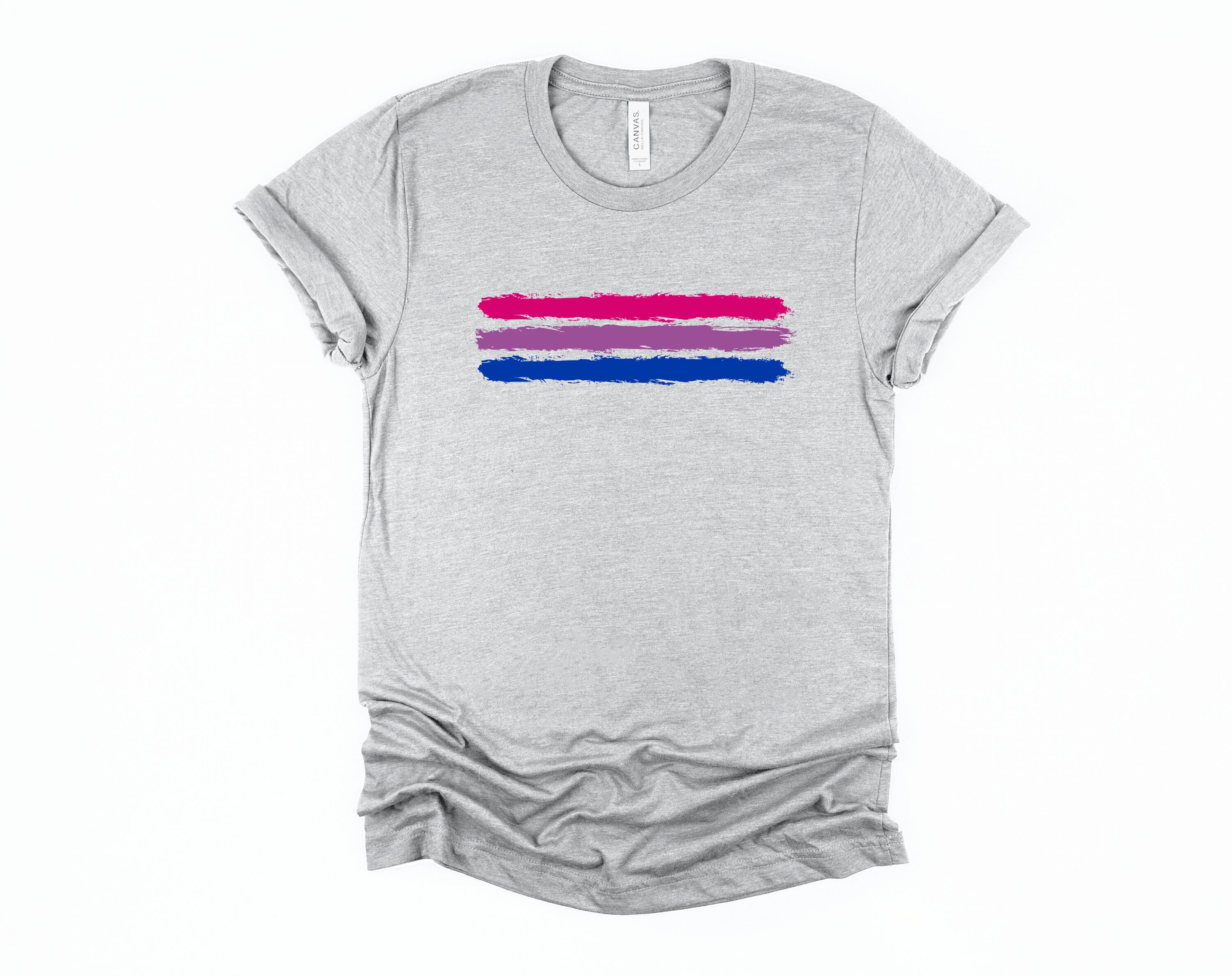 Bi Pride T-Shirt | Bi Flagge Tee | Bisexuelle Flagge | Subtile ...