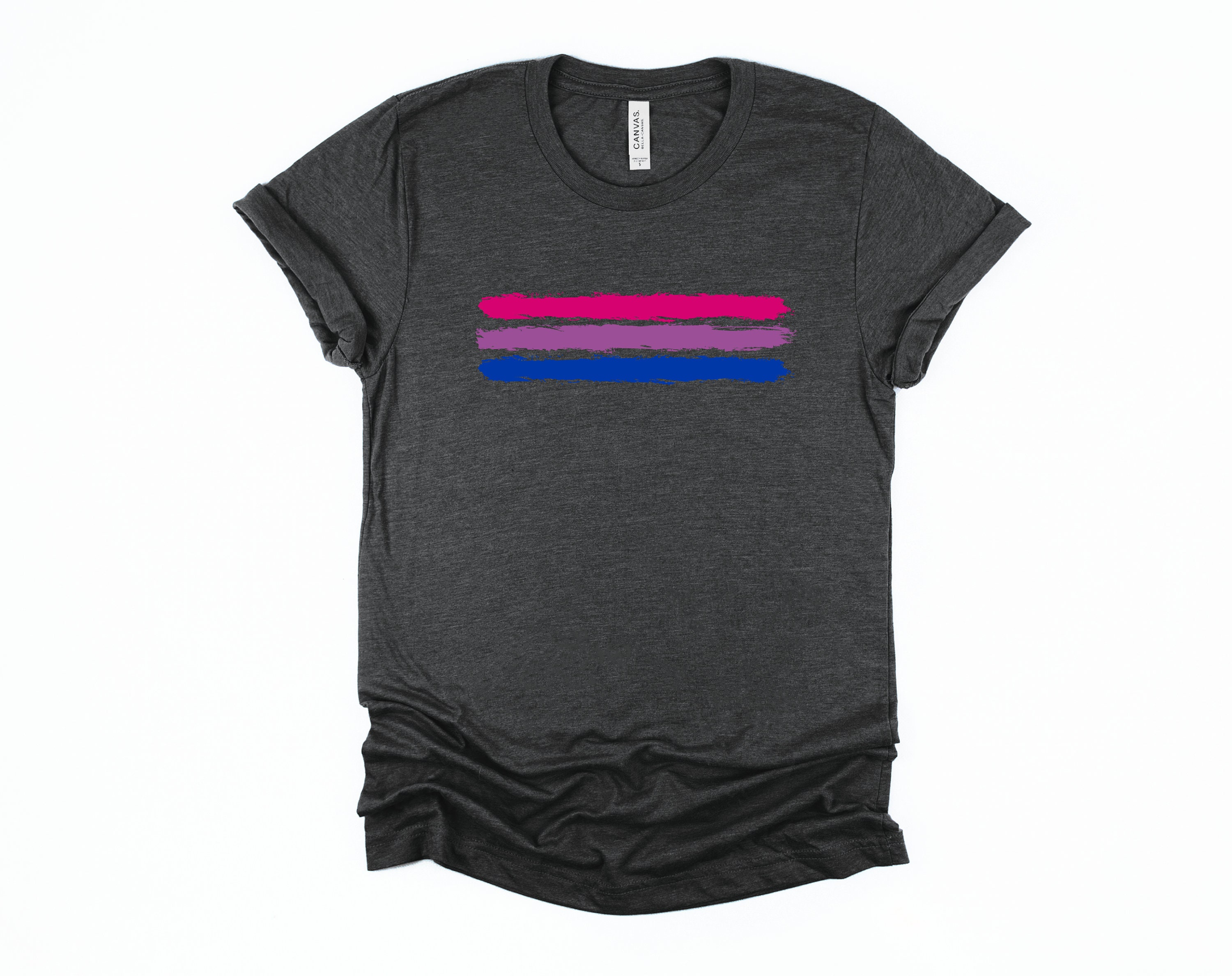 Bi Pride T-Shirt | Bi Flagge Tee | Bisexuelle Flagge | Subtile ...