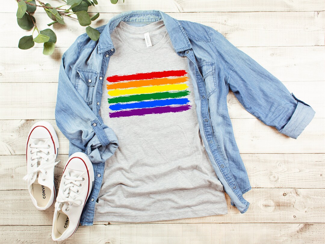 Rainbow Pride Shirt / Pride 2021 / Love Wins / Pride Month / LGBTQ ...