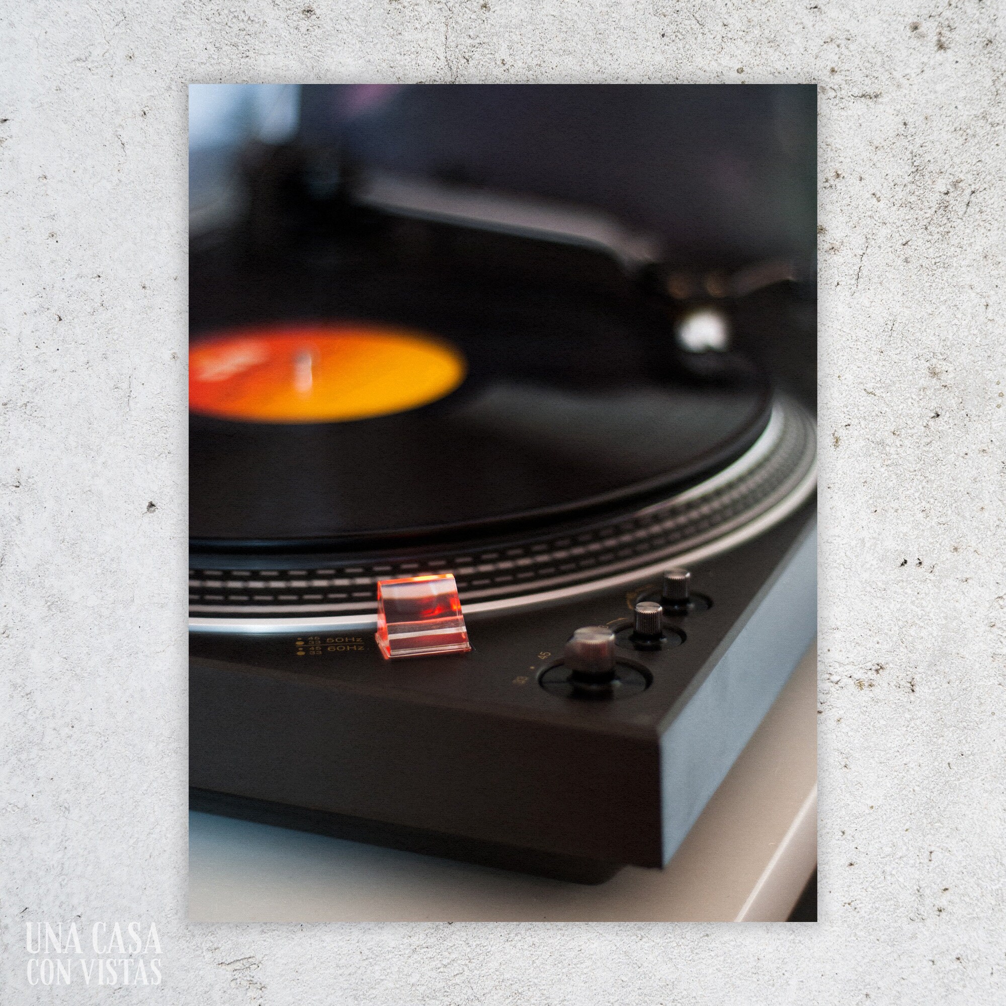 Technics Turntable Detail Sheet Photo Poster - Etsy