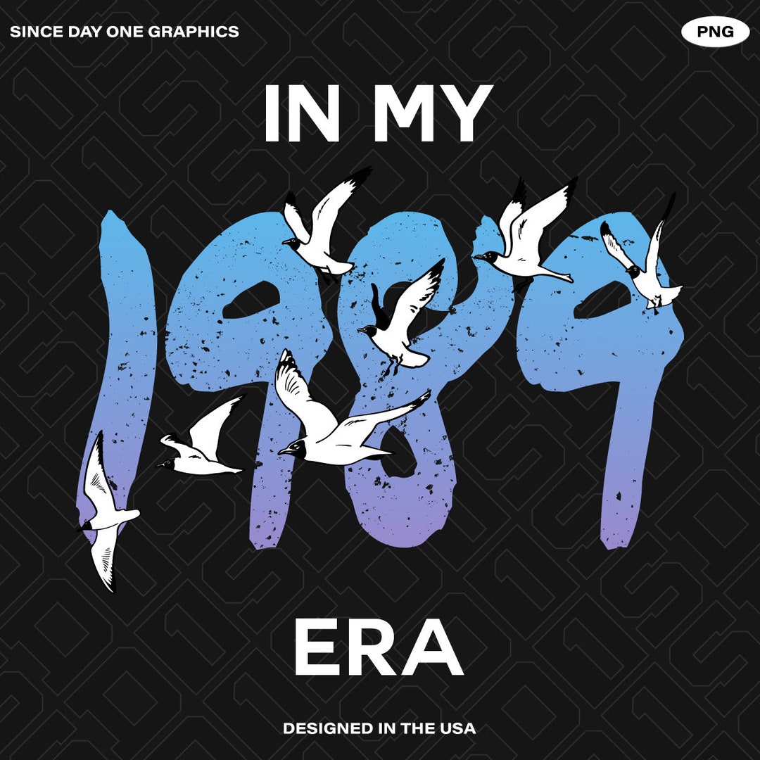In My 1989 Era, Taylor's Version, Swiftie, Transparent Png, Print on ...