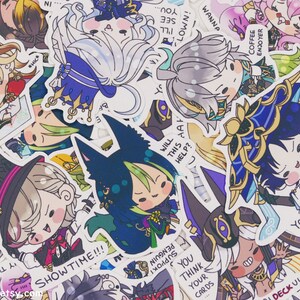Derpy Genshin Impact Stickers SET E - Etsy