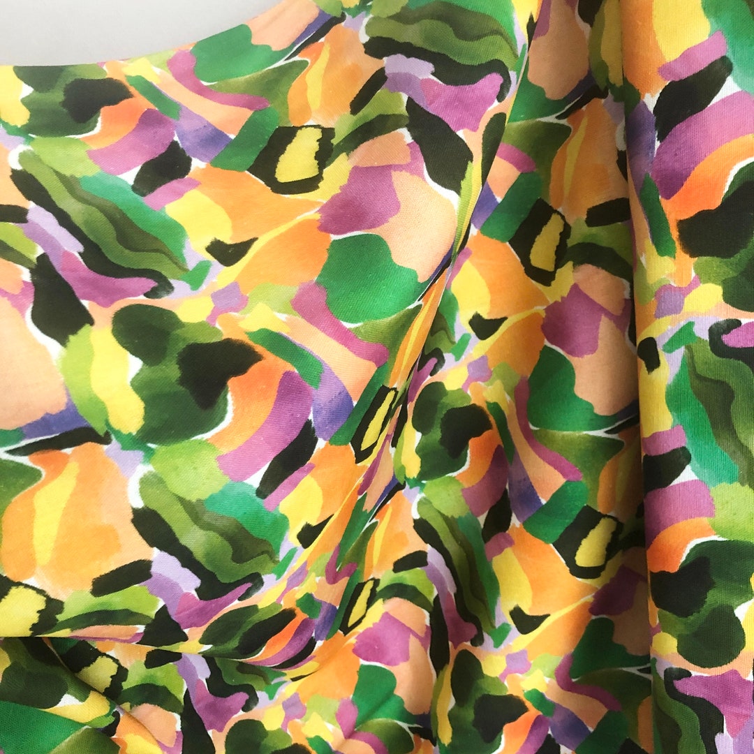 Little Johnny Toucan Linen Mix, Linen Rayon Fabric, Little Johnny ...