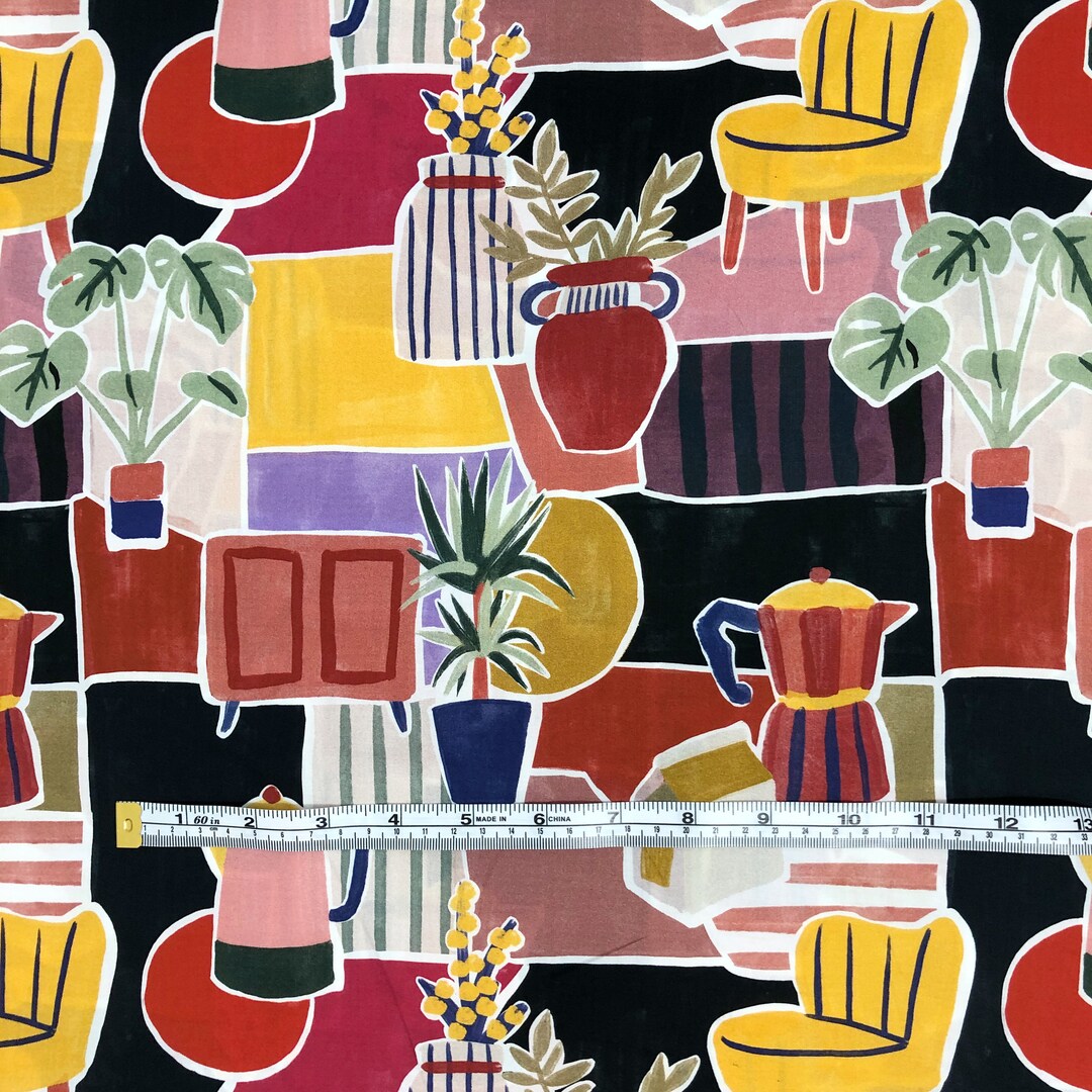 Retro Lifestyle 100% Cotton Marie-care Lawn Digital Print, Spring ...