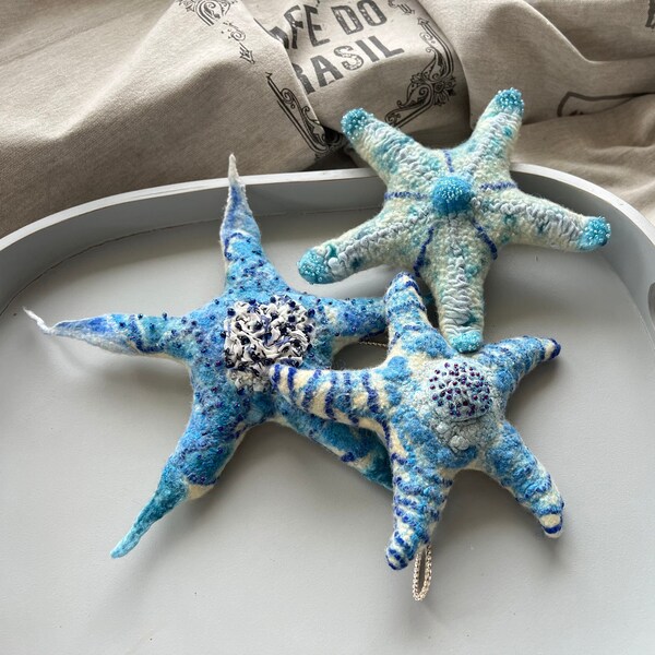 Felt Starfish - Etsy