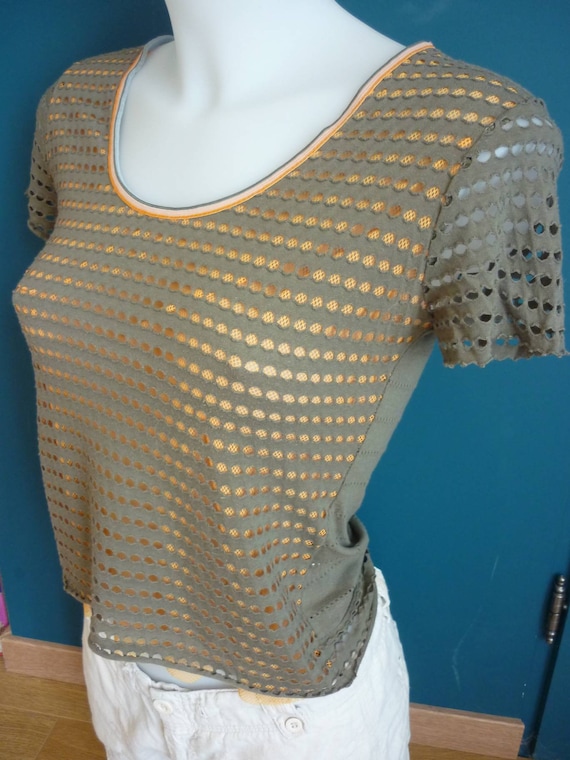 Cop copine mesh top - Gem