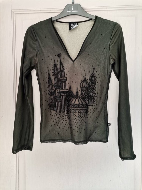 Cop copine mesh top - Gem