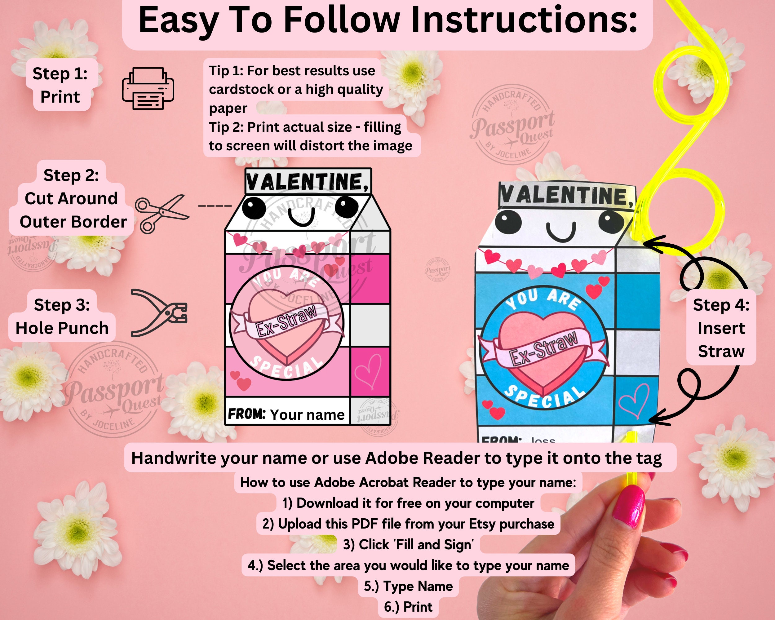 Ex-straw Special | Crazy Straw Kids Valentine | Kids Valentine, School ...