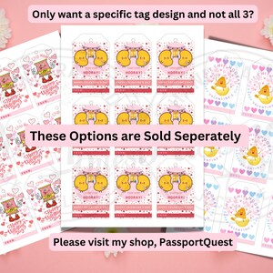 Chips Kids Valentines Printable Variety Pack- Kids Valentine, School ...