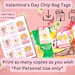 Chips Kids Valentines Printable Variety Pack- Kids Valentine, School ...