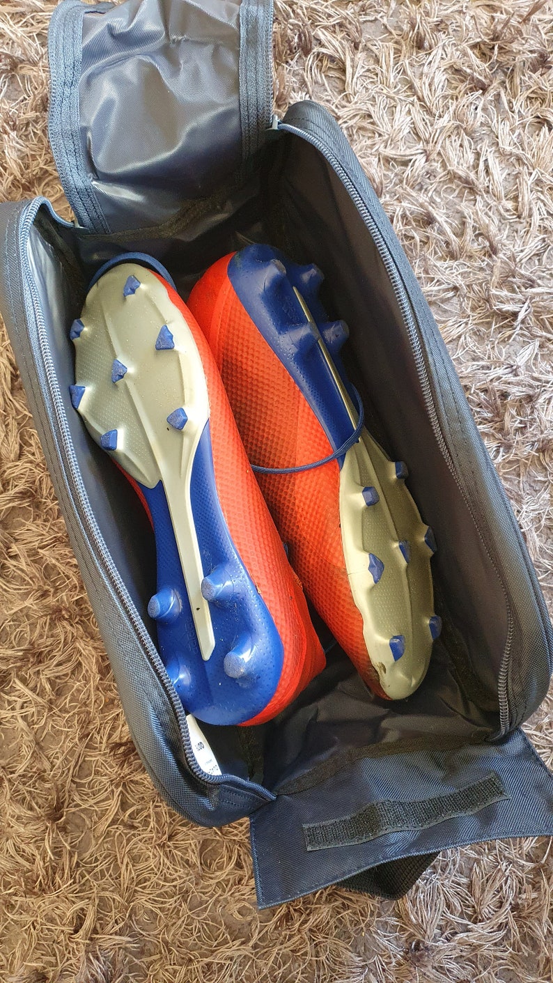 Personalised Football Boot Bag, Custom Sports Kit Bag, Bag for Trainers ...