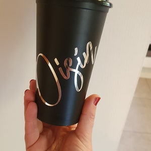 Personalised Hot Cup, Reusable Coffee Cup, Takeaway Tea Coffee Cup ...