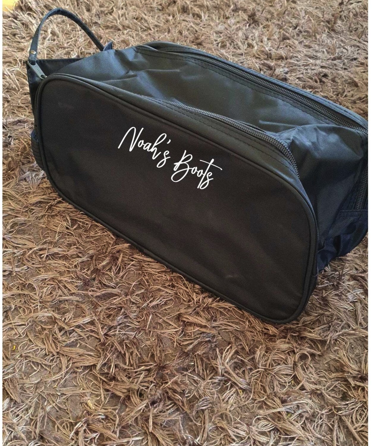 Personalised Football Boot Bag, Custom Sports Kit Bag, Bag for Trainers ...