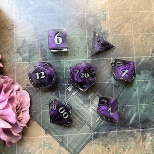 Baldur's Gate 3 Shadowheart Shar Resin Dice Set - Etsy Australia