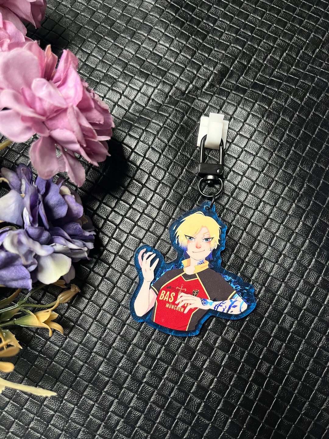 Blue Lock Michael Kaiser Key Rings - Etsy