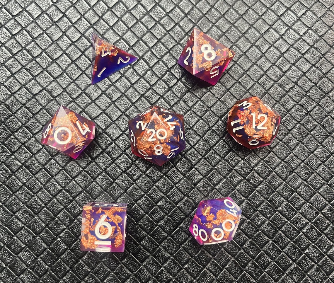 Baldur's Gate 3 Gale Resin Dice Set - Etsy