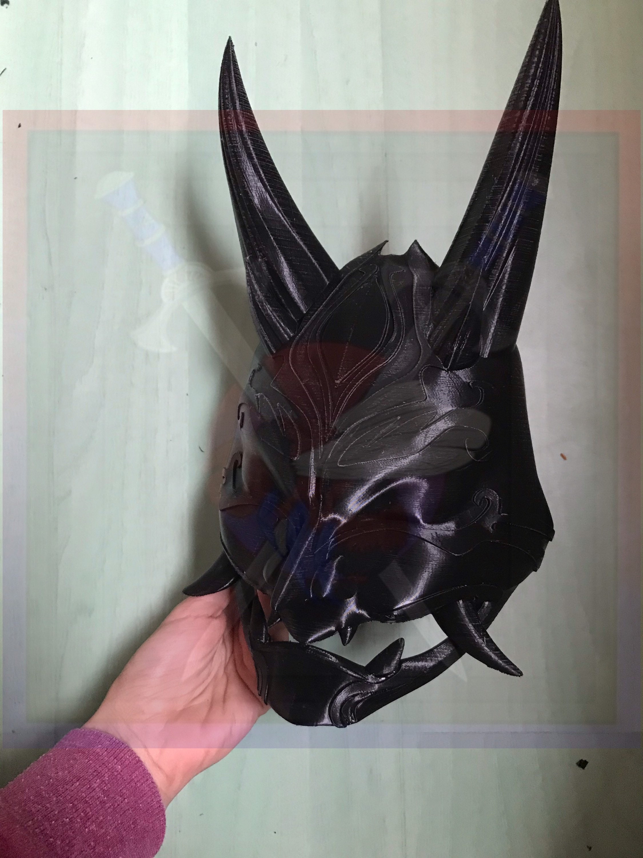 Xiao Mask Genshin Impact 3D Printed Kit - Etsy