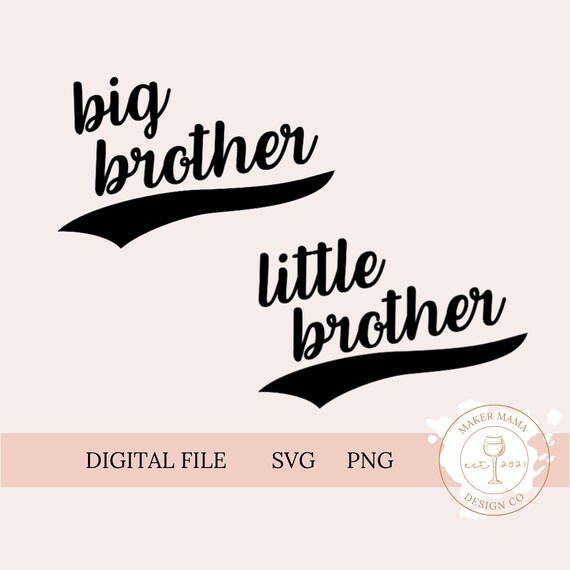 Paper, Party & Kids Scrapbooking svg Little Brother Clip Art Cut Files ...