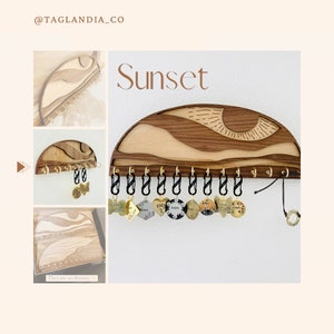 Pet ID Tags Holder, Wall Mount Jewelry Holder, Necklace Jewelry ...