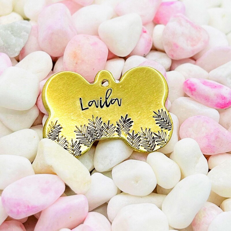 Tropical Name Tag - Etsy