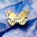 Pet ID Tag Swarovski Butterfly Dog Tag Rhinestone Gems Dog - Etsy