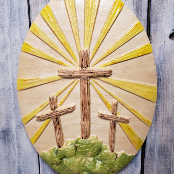 Hand Painted Wooden Crosses - Etsy