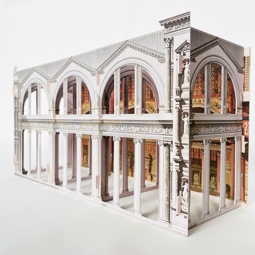 Terme Di Diocleziano Paper Lantern Model: Italian Architecture Home ...