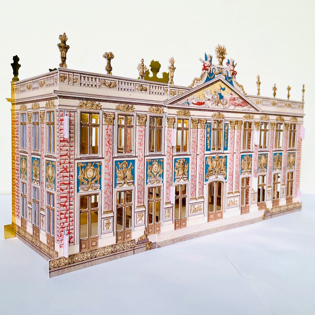 Chateau De Marly Paper Lantern Popup Building Art Home Decor Paper ...