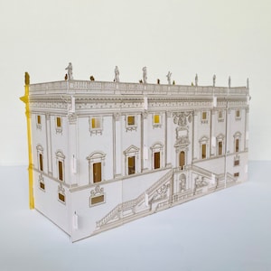 Palazzo Senatorio Architecture Paper Lantern Popup Building Art Home ...