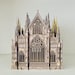 Lincoln Cathedral Architecture Paper Model Popup Building Art - Etsy