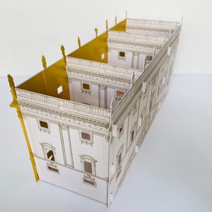 Palazzo Senatorio Architecture Paper Lantern Popup Building Art Home ...