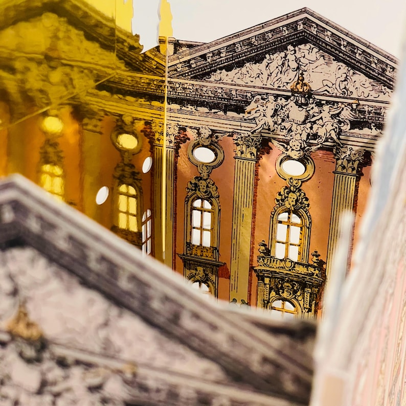 Neues Palais Postdam Paper Lantern Model: German Architecture Home ...