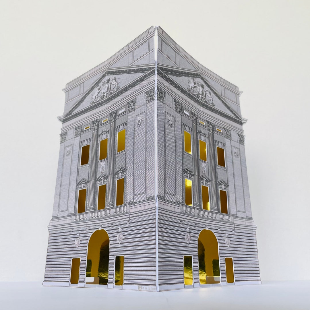 Buckingham Palace Foldable Architecture Paper Lantern Popup Building ...