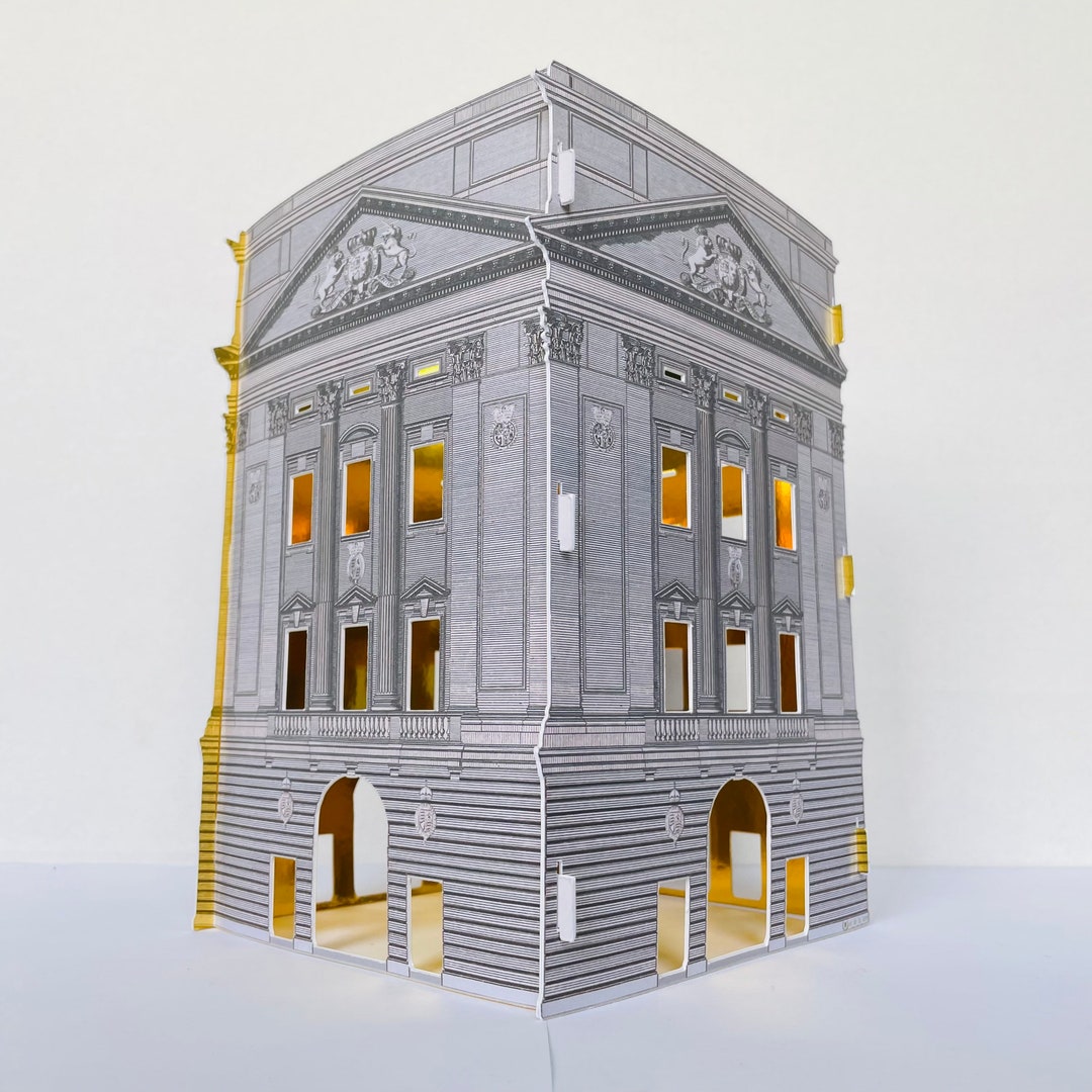 Buckingham Palace Paper Lantern Model: British Architecture Home Decor ...
