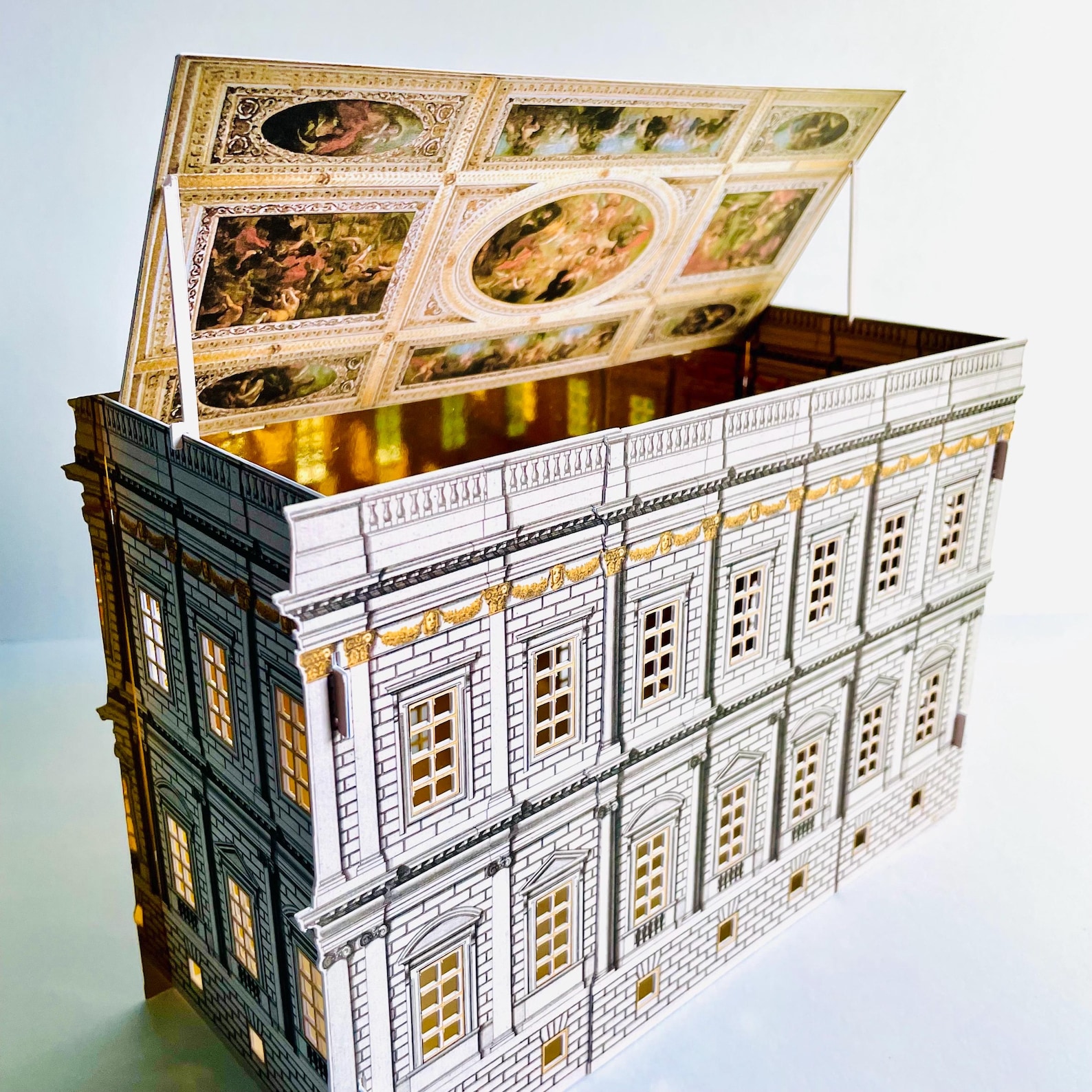 Banqueting House London Architecture Paper Lantern Popup Building Art ...